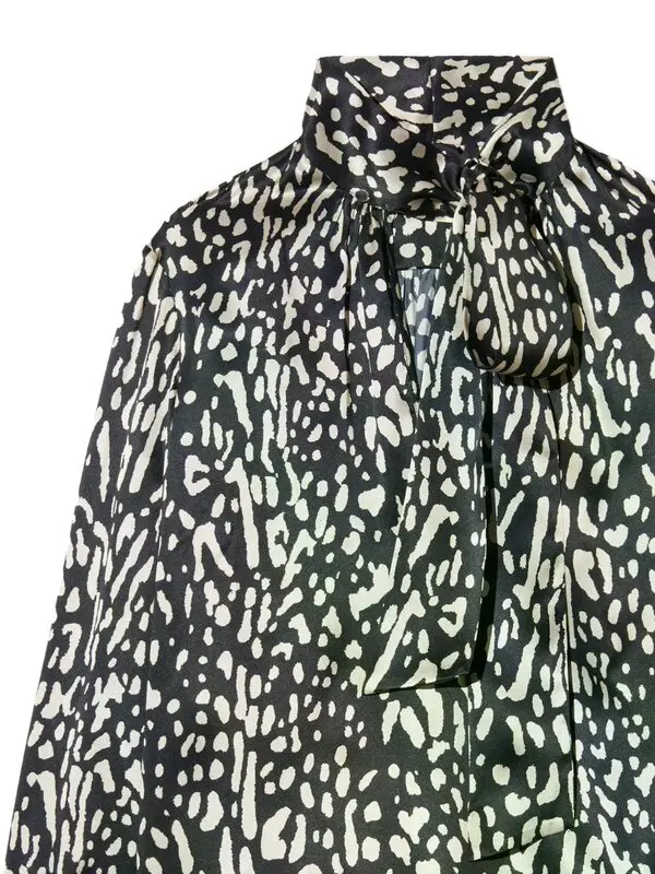 NILI LOTAN Janese Silk Blouse
