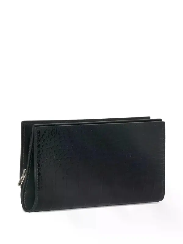 TOM FORD Reptile-effect Zip Wallet