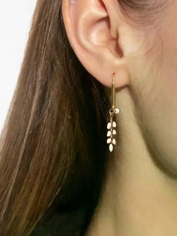 Isabel Marant Étoile Leaf Drop Earrings - Gold
