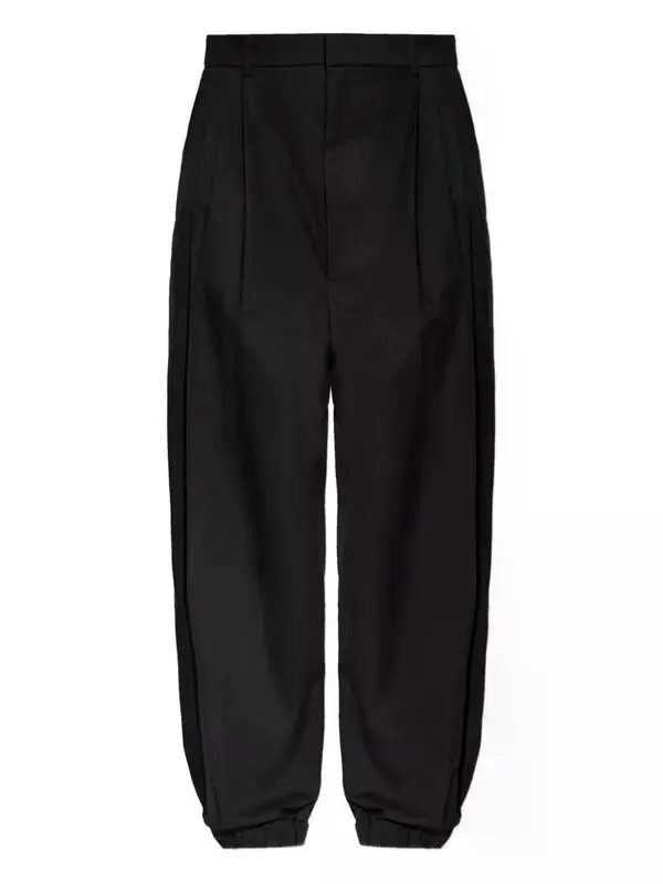 Moschino Pleated Cuff Trousers