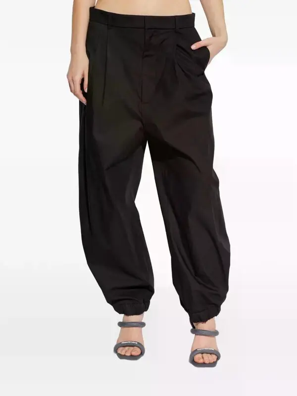 Moschino Pleated Cuff Trousers