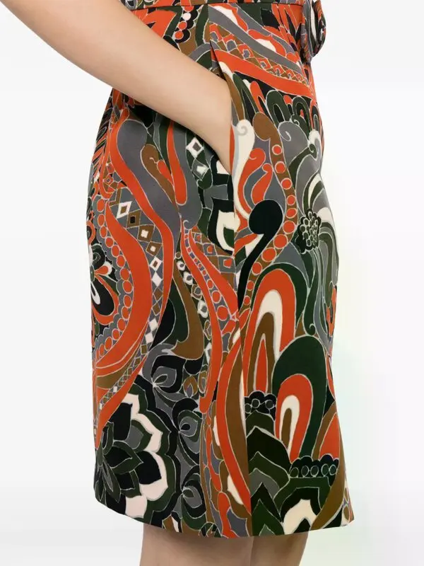 BLAKLACE Knot Paisley Dress