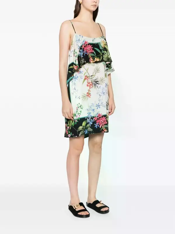 BLAKLACE Floral Ruffled Dress