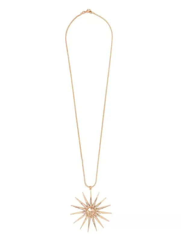 BLAKLACE Sun Pendant Necklace - Gold