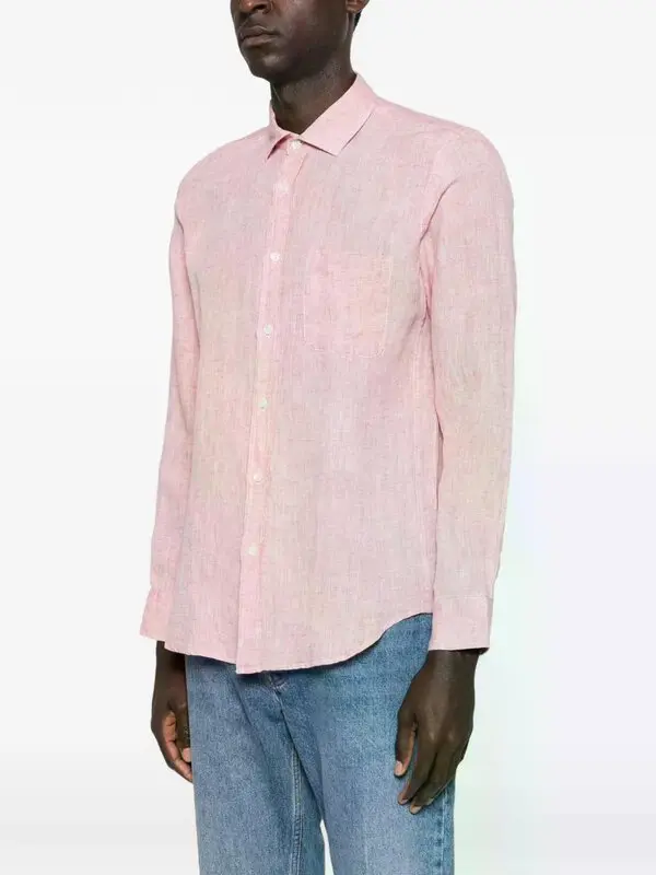 Hartford Linen Shirt - Pink