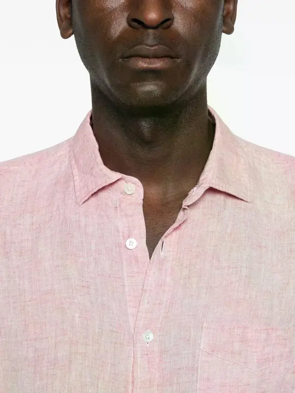 Hartford Linen Shirt - Pink