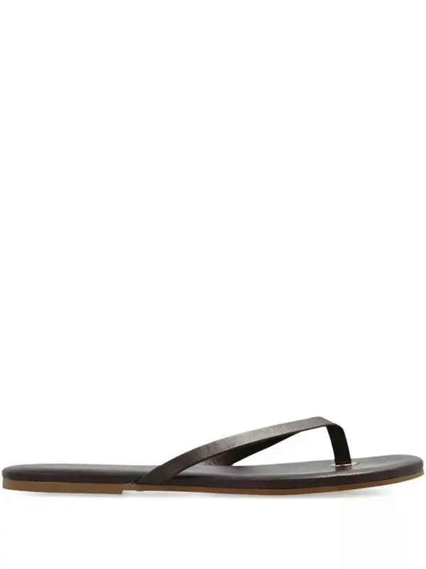 Melissa Odabash Thong-strap Leather Sandals