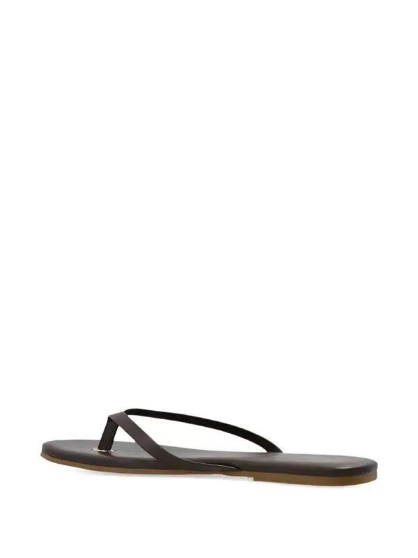 Melissa Odabash Thong-strap Leather Sandals