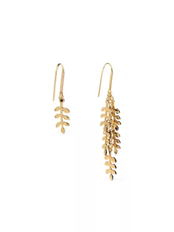 Isabel Marant Étoile Leaf Drop Earrings - Gold