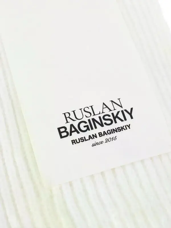 Ruslan Baginskiy Logo Patch Scarf