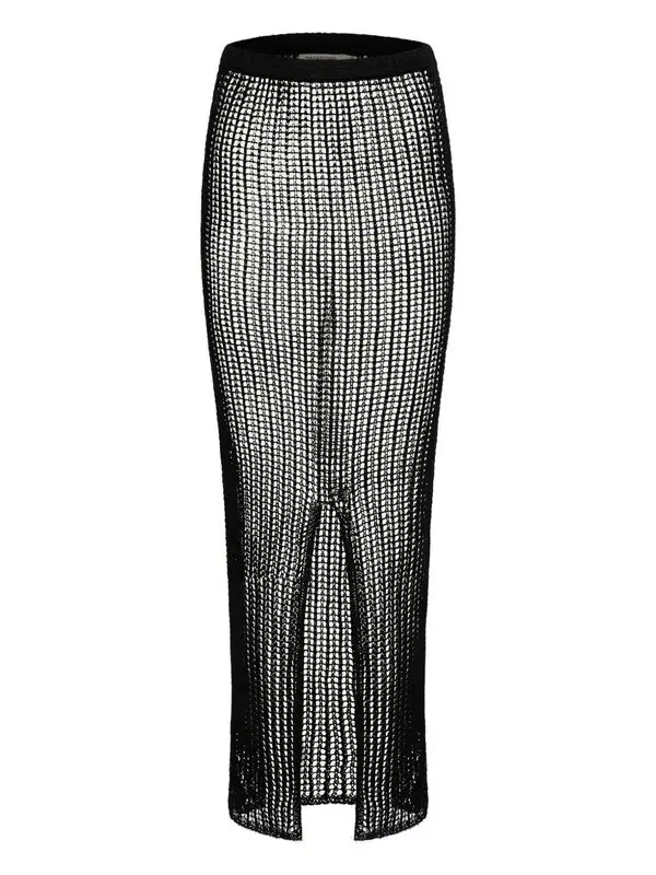 PARAMIDONNA Penelope Crochet Maxi Skirt