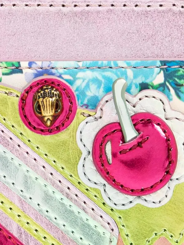 Kurt Geiger Floral Appliqué Sticker - Pink