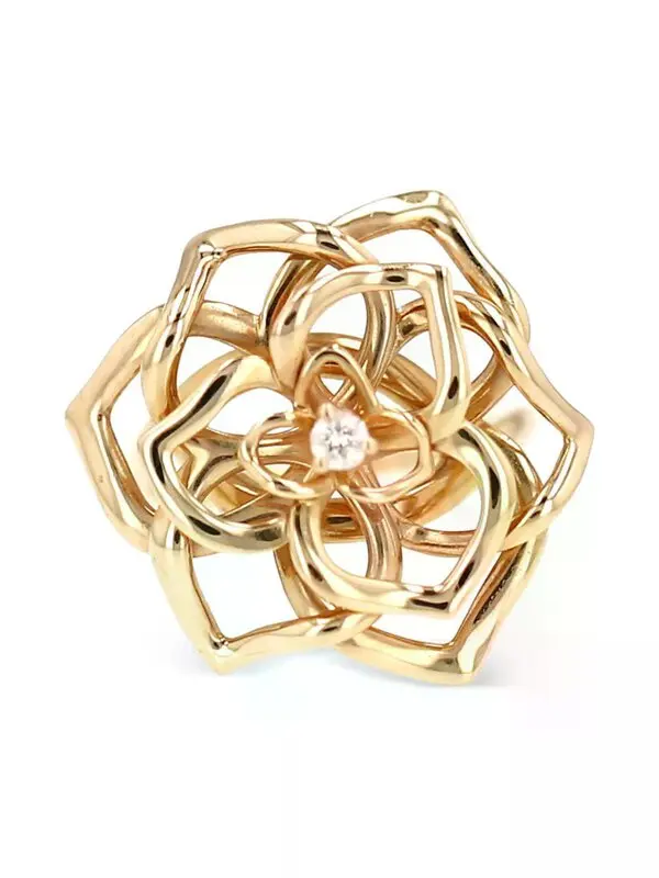 PIAGET 2010's Diamond Rose Ring - Gold