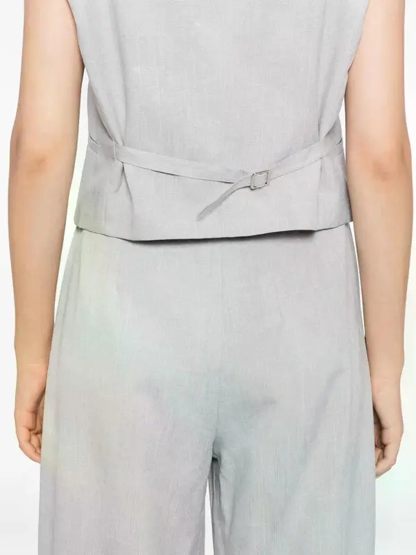BLAKLACE V-neck Vest - Grey