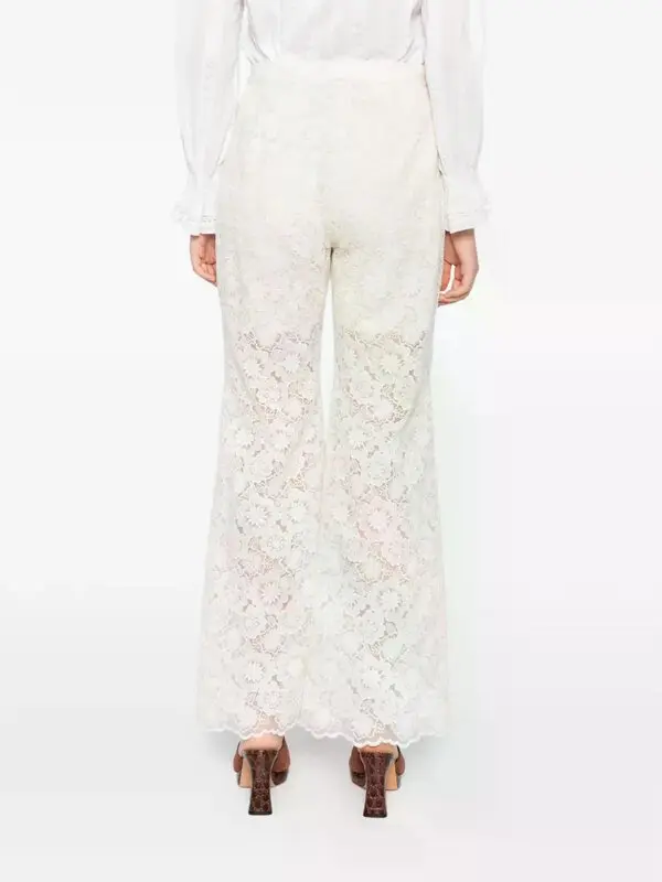 BLAKLACE Floral Lace Trousers