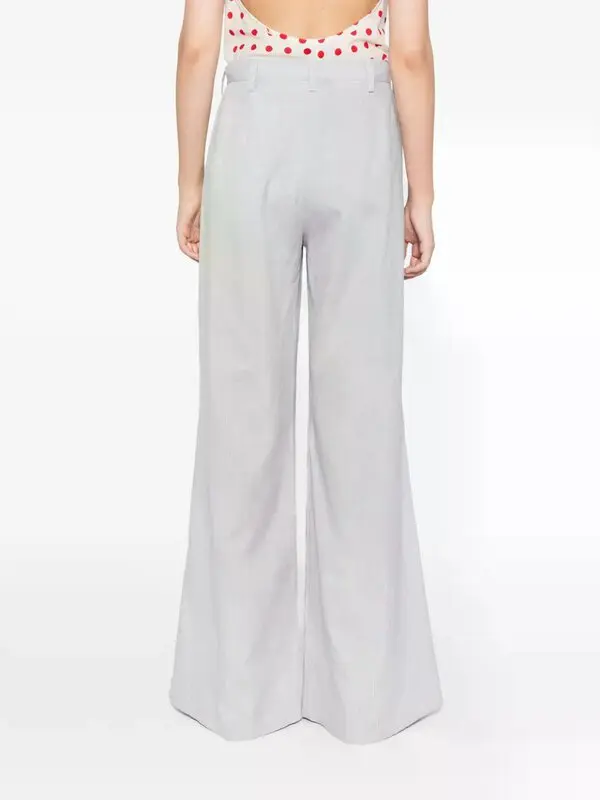 BLAKLACE Cutout Trousers - Grey