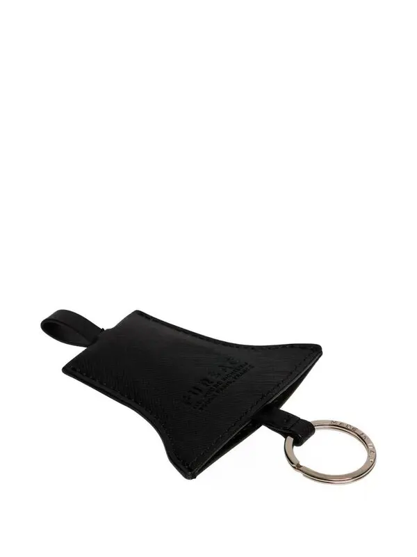 FURSAC Leather Keyring - Black