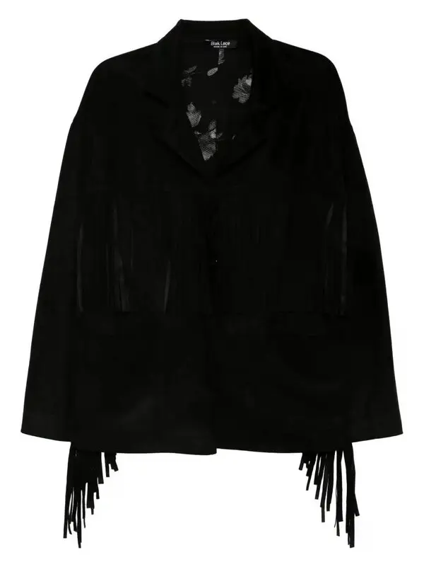 BLAKLACE Fringed Suede Jacket