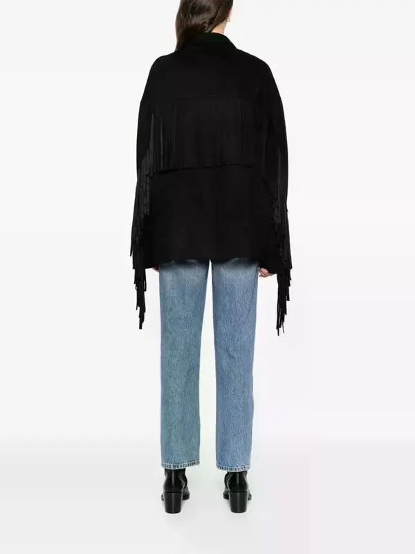 BLAKLACE Fringed Suede Jacket