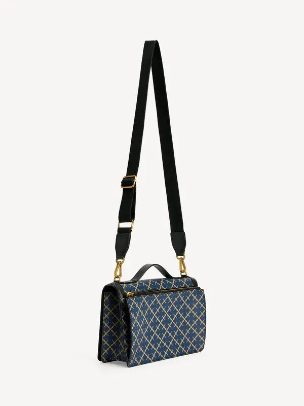 BY MALENE BIRGER Loennas Shoulder Bag - Navy Blazer