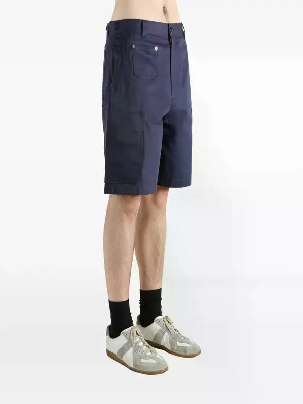 Givenchy Cargo-pocket Shorts - Blue