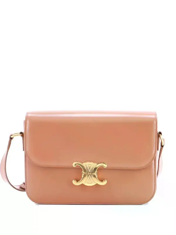 Celine Triomphe Shoulder Bag - Brown