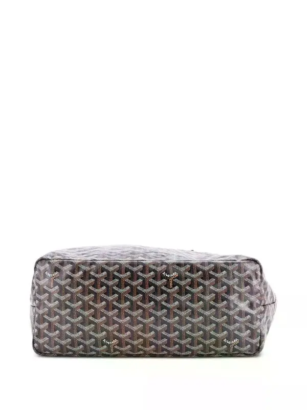 Goyard Saint Louis Coated Canvas Pm Tote Bag - Black