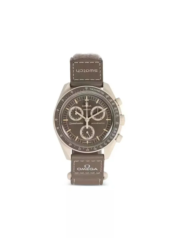 Omega Bioceramic Chronograph Watch - Brown