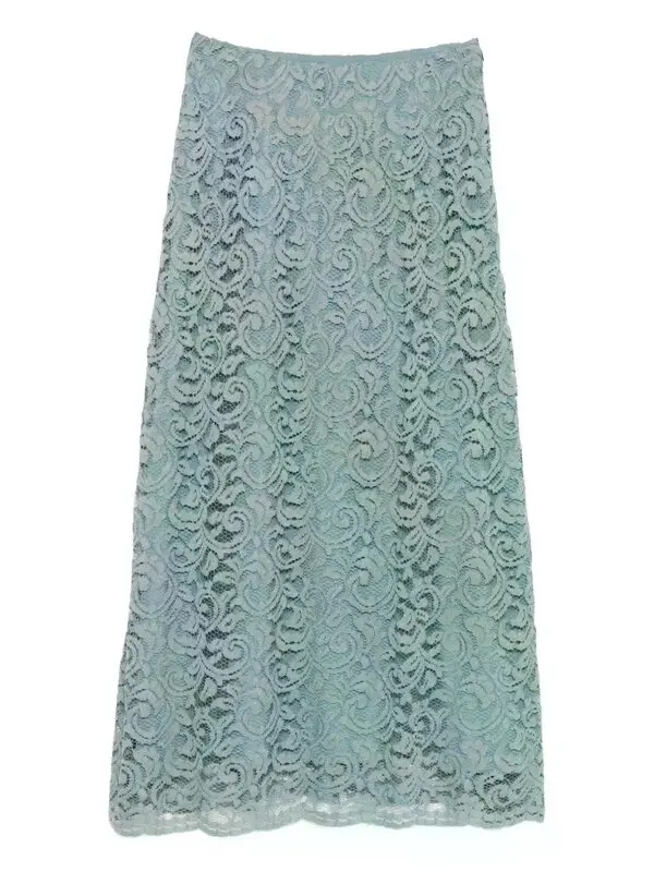 BLAKLACE Lace Skirt - Blue