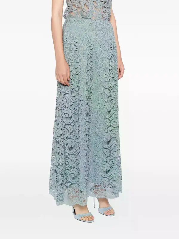 BLAKLACE Lace Skirt - Blue