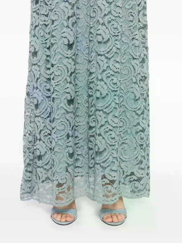 BLAKLACE Lace Skirt - Blue