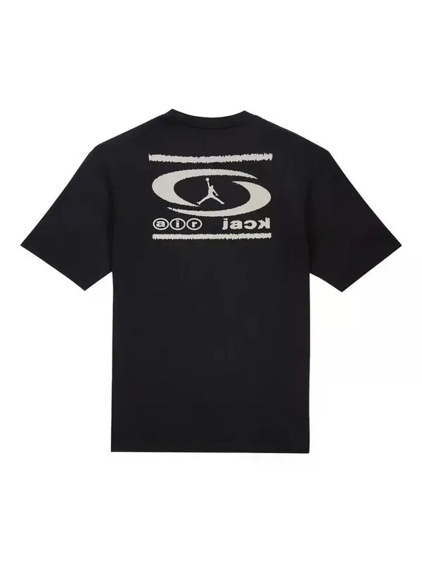 JORDAN X Travis Scott Graphic-print T-shirt - Black