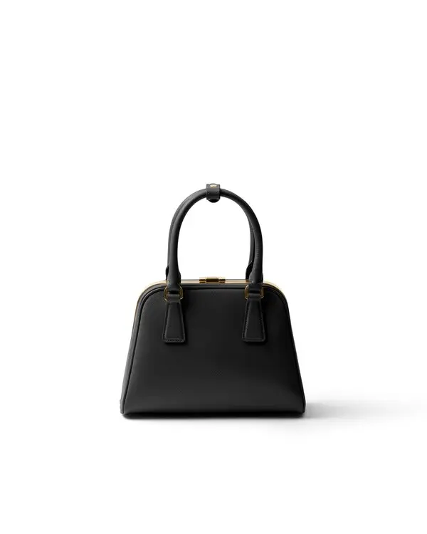 Prada Pyramid Saffiano Leather Mini Bag