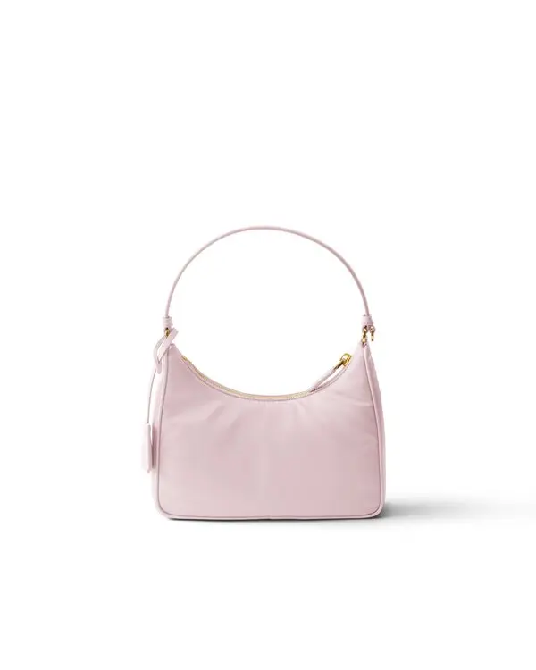 Prada Re-edition 2005 Re-nylon And Saffiano Mini Bag - Alabaster