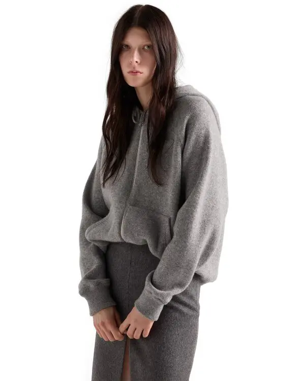 Prada Cashmere Hooded Cardigan