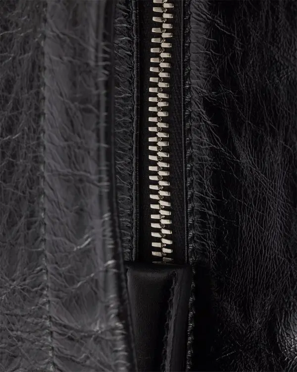 Prada Leather Shoulder Bag - Black