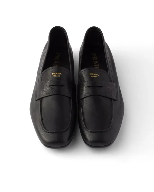 Prada Leather Loafers