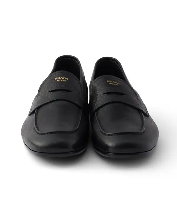 Prada Leather Loafers