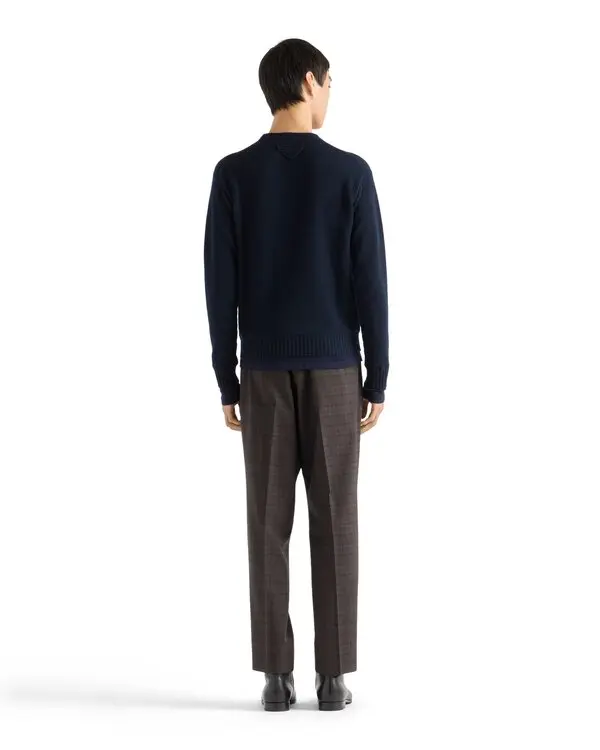 Prada Cashmere Crew-neck Sweater
