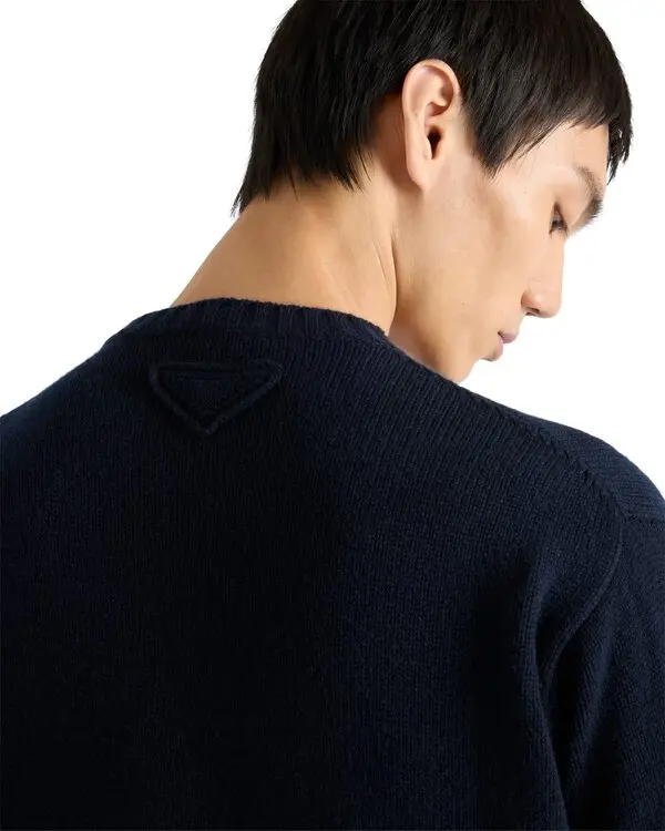 Prada Cashmere Crew-neck Sweater