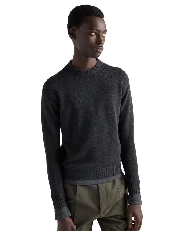 Prada Cashmere Crew-neck Sweater
