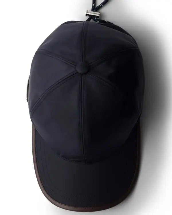 Prada Speedrock Re-nylon Baseball Cap - Navy