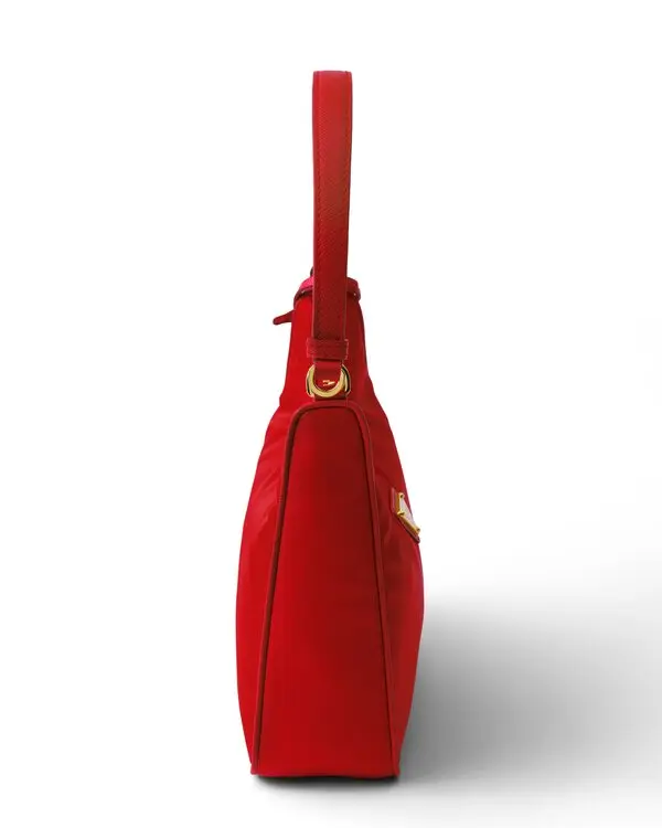 Prada Re-edition 2005 Re-nylon And Saffiano Mini Bag - Red
