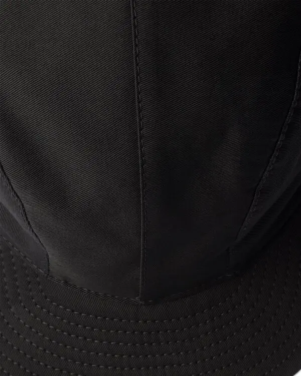 Prada Cotton Baseball Cap - Black