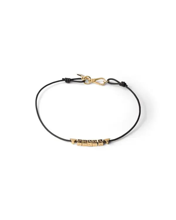 Prada Nappa Leather Choker - Black