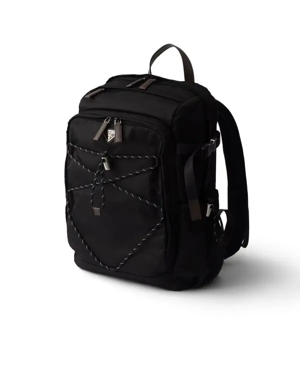 Prada Speedrock Re-nylon And Leather Backpack