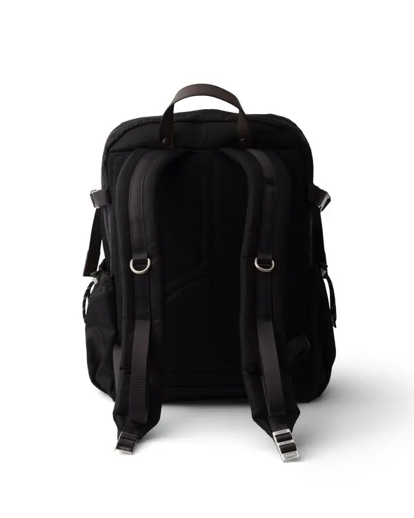 Prada Speedrock Re-nylon And Leather Backpack