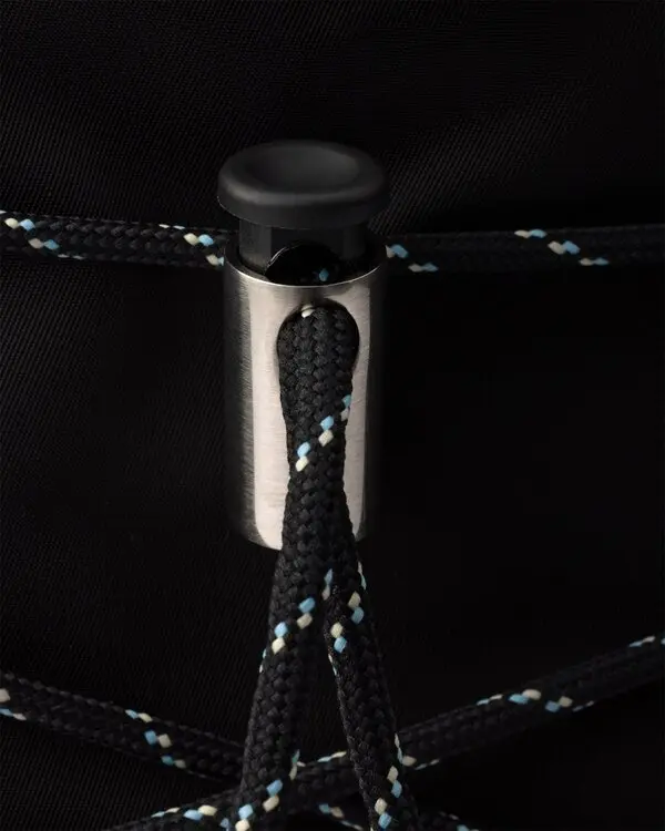 Prada Speedrock Re-nylon And Leather Backpack