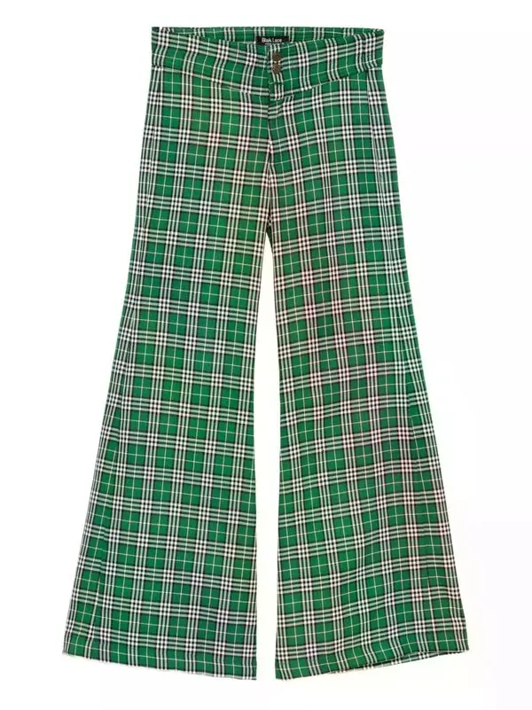 BLAKLACE Checkered Trousers