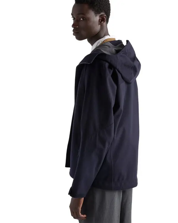Prada Hooded Oversized Cashmere Jacket